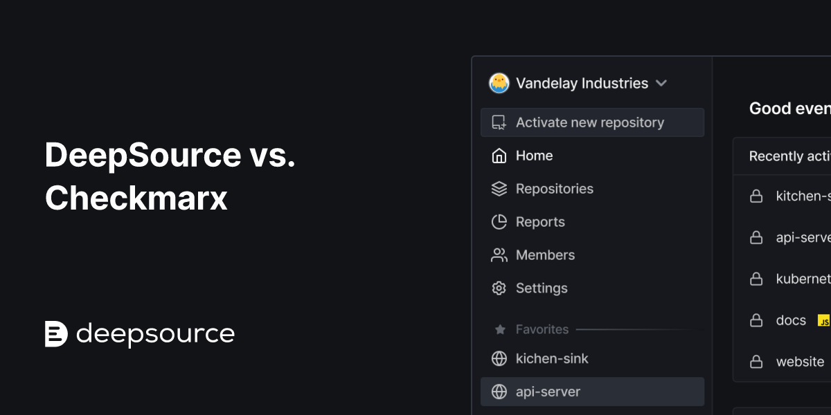 Checkmarx Alternatives • DeepSource