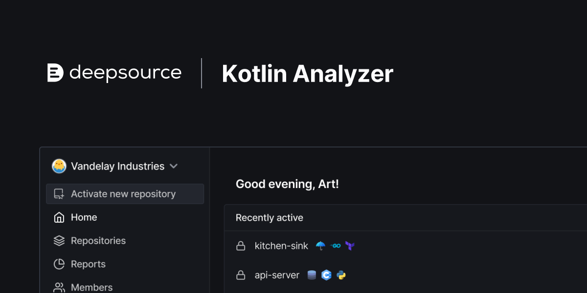 Kotlin Static Analysis And Sast ・ Deepsource