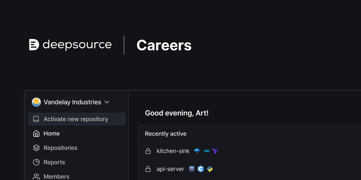 Careers • DeepSource
