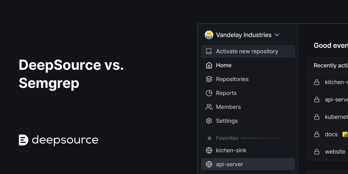 Semgrep Alternatives • DeepSource