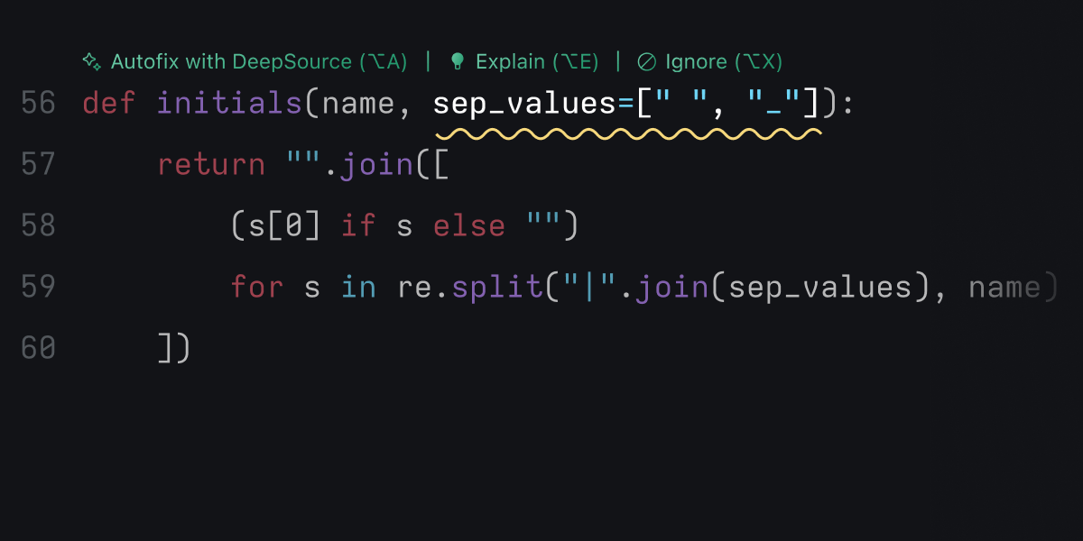 Deepsource Autofix™ Ai